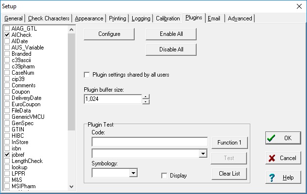 Software Axicon para los verificadores de códigos lineales - Axicon Auto ID