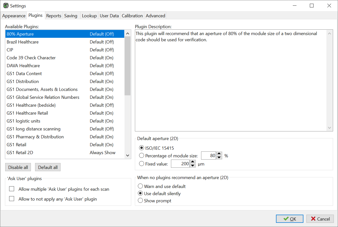 Axicon camera verifier software - Axicon Auto ID